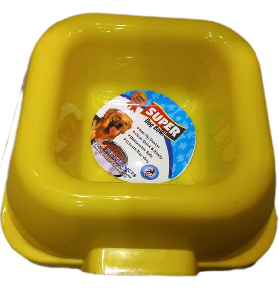 Super Plastic Square Dog Bowl – ShakeHands