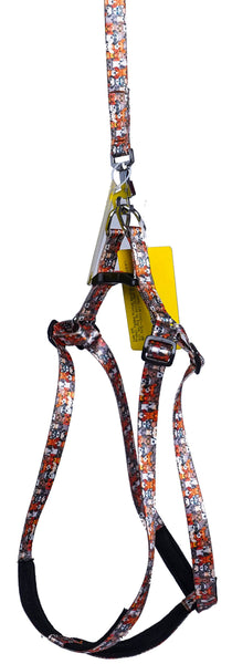 Kennel Printed Padded Click Lock Adjustable Harness (1") – ShakeHands