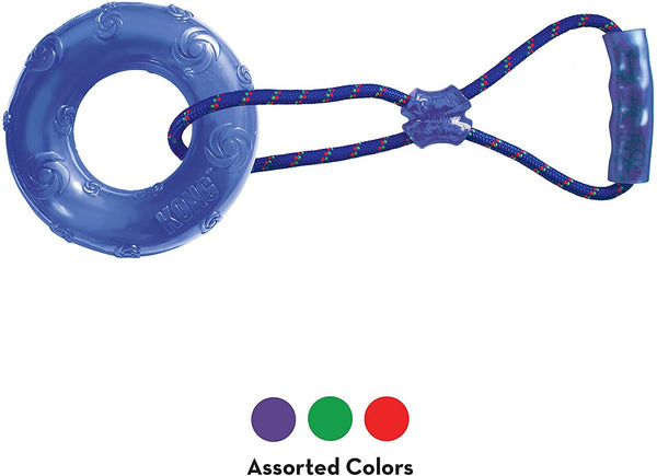 Kong Squeezz Ring With Handle Rope Toy – ShakeHands