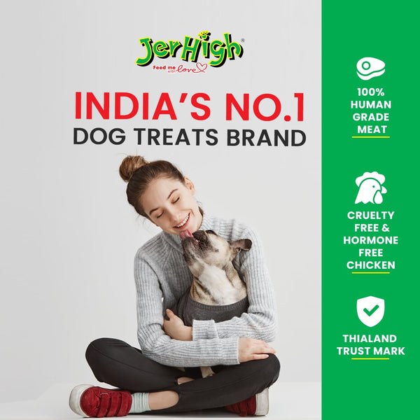 JerHigh : Gold Chicken Jerky – Premium Dog Treat – ShakeHands