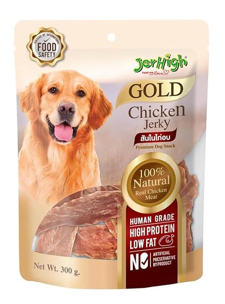 Jerhigh Gold Hard Chicken Jerky Premium Dog Treat – ShakeHands