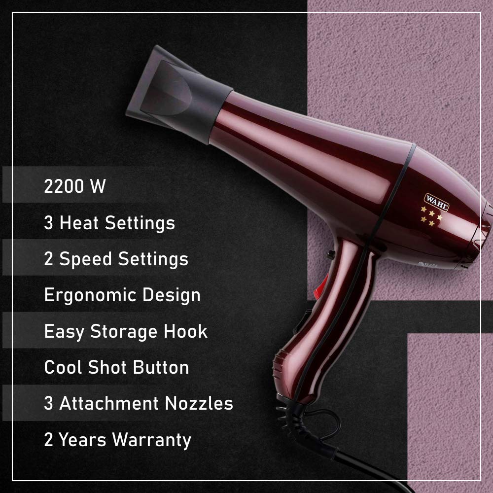 Wahl Super Dry Turbo Hair Dryer - 2000 Watts – ShakeHands