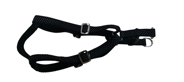 Kennel Premium All Over Reflective Nylon Click Lock Adjustable Harness ...