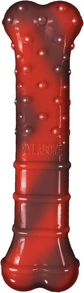 Nylabone Dura Power Chew Long Lasting Textured Bone Beef Jerky Flavor ...