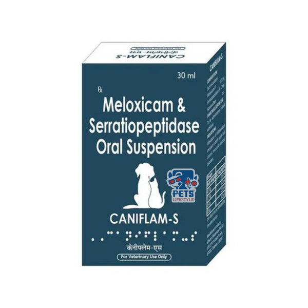 Canicon: Caniflam-S - Meloxicam & Serratiopeptidase Oral Suspension ...