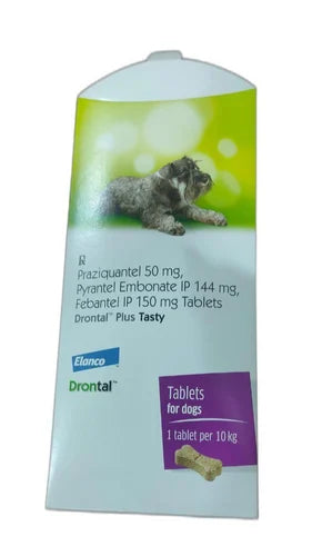 Elanco Drontal Plus Deworming Dog Tablets – ShakeHands