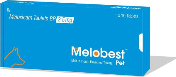 TTK: Melobest Pet 2.5 mg Meloxicam Tablets for Dogs – ShakeHands