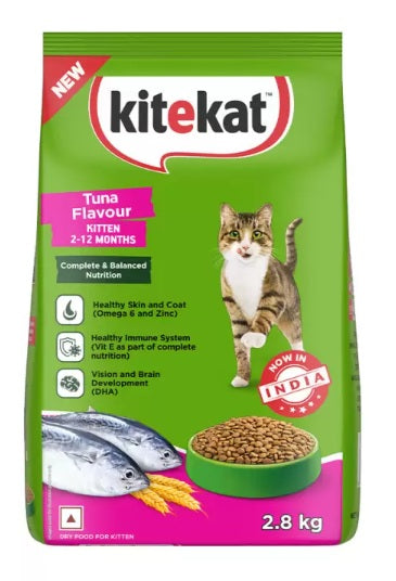 Kitekat Tuna Flavour Kitten Dry Food – ShakeHands