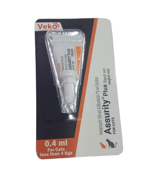 Veko Assurity Plus Spot-On for Cats Below 4 kg – ShakeHands