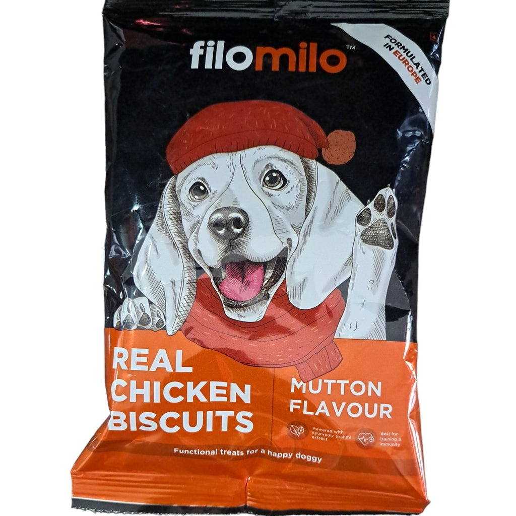 Filomilo Real Chicken Milk Flavour Dog Biscuits – ShakeHands