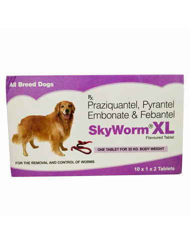 Skyec Skyworm XL Deworming Tablets – ShakeHands