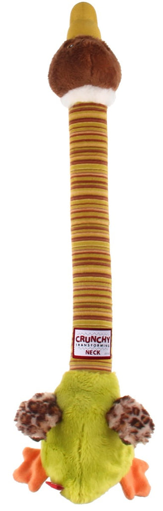 GIGWI Crunchy Neck Plush Friendz Duck with Bone & Squeaker – ShakeHands