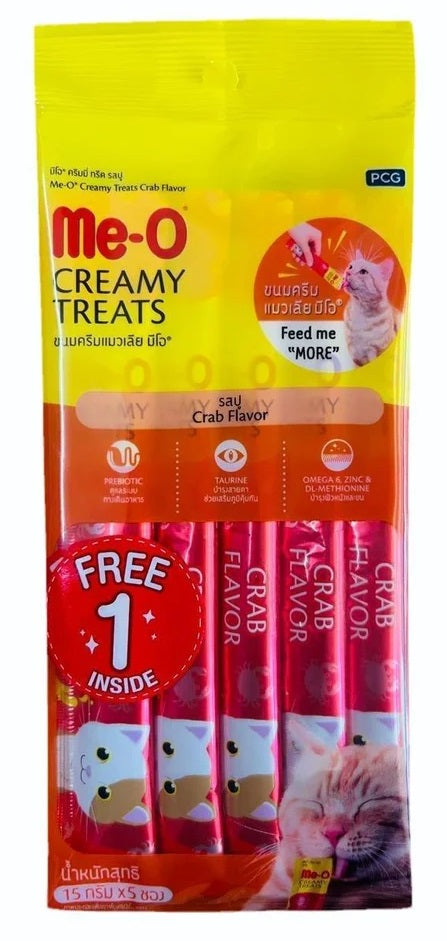 Meo Creamy Treats (Pack Of 4+1 Free Inside) – ShakeHands